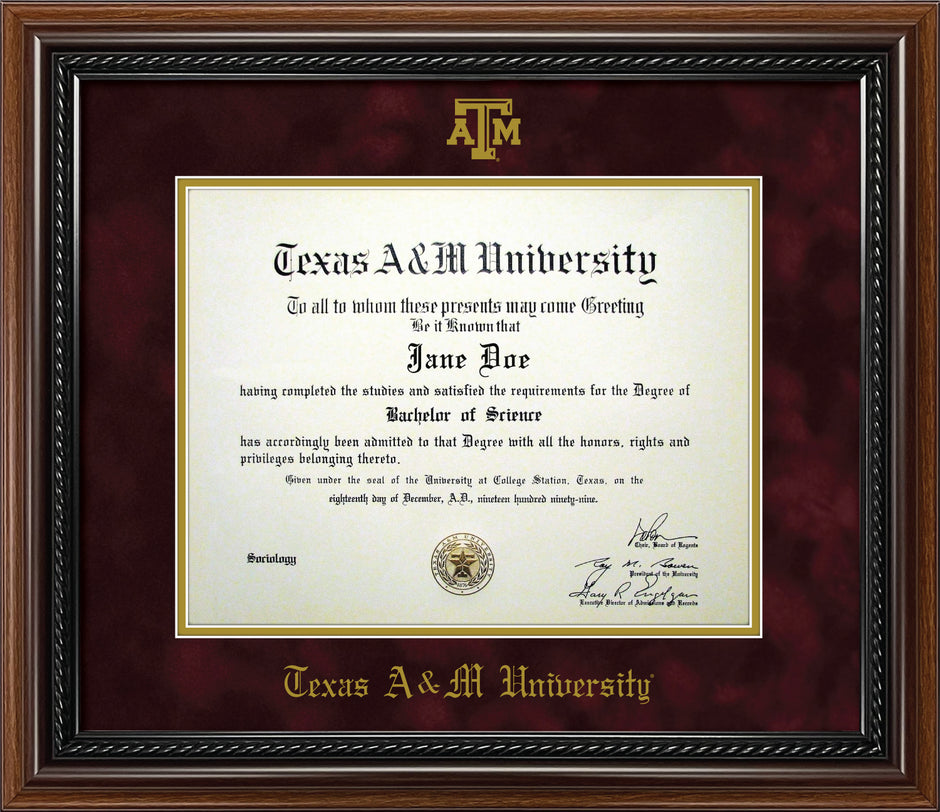 Texas A&M Diploma Frames – TXAG Store